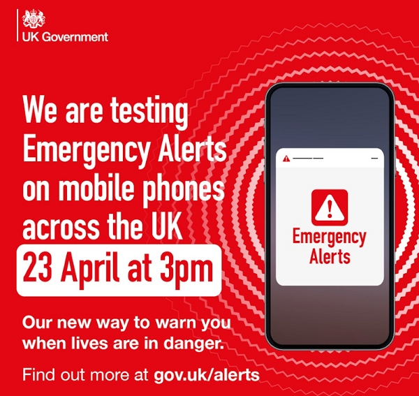 UK government new Emergency Alerts system - Mid and South Essex ...